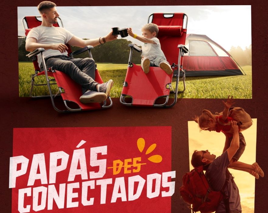 Amarket: Papás desConectados se van de camping con sus hijos