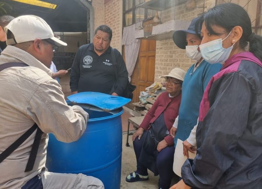 Encuentran larvas de Aedes Aegypti en el 84% de los turriles con agua ...